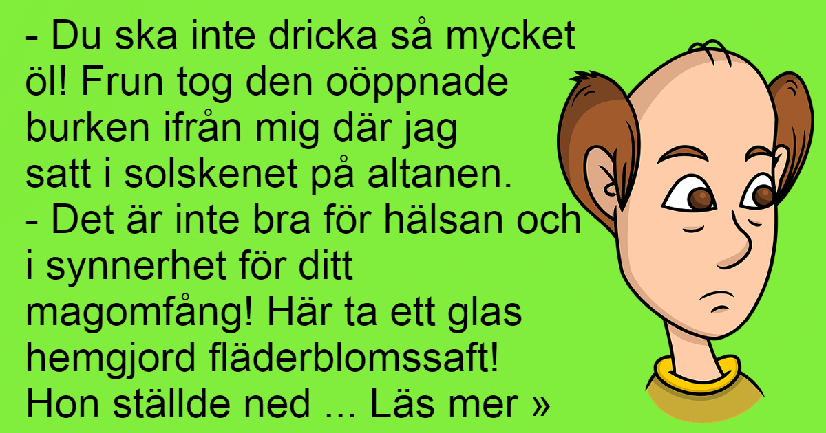 Att dricka saft kan få förödande konsekvenser - se bara vad som hände ...